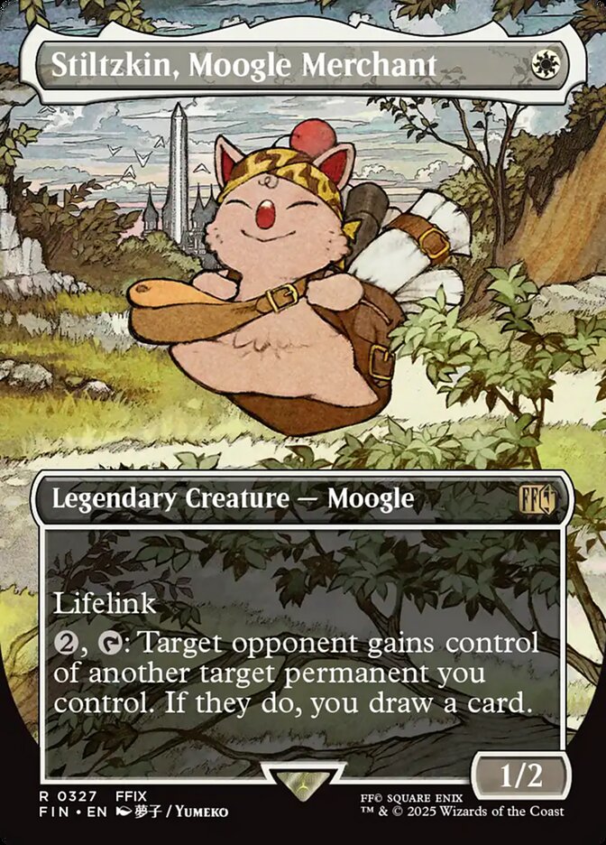 Stiltzkin, Moogle Merchant Magic: The Gathering — FINAL FANTASY ...