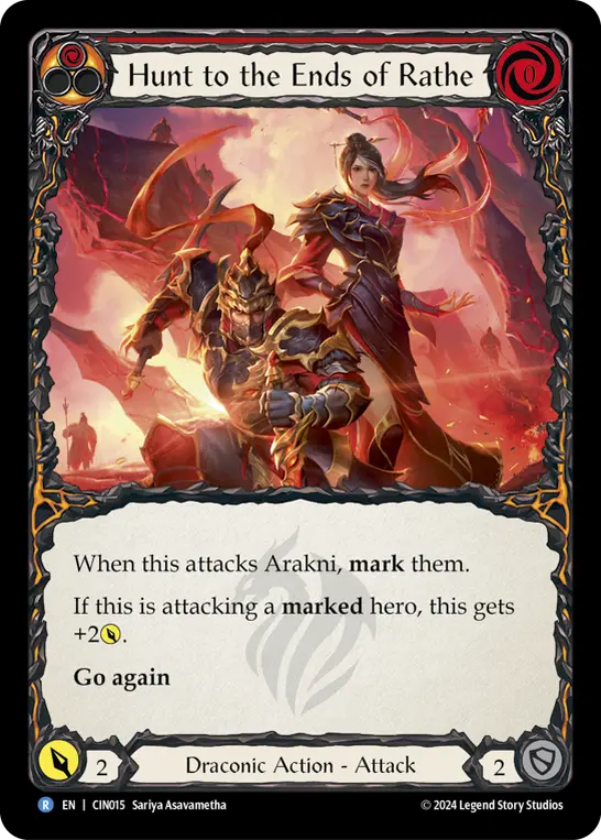 Hunt to the Ends of Rathe The Hunted Blitz Deck - Cindra | Flesh and Blood | CardTrader