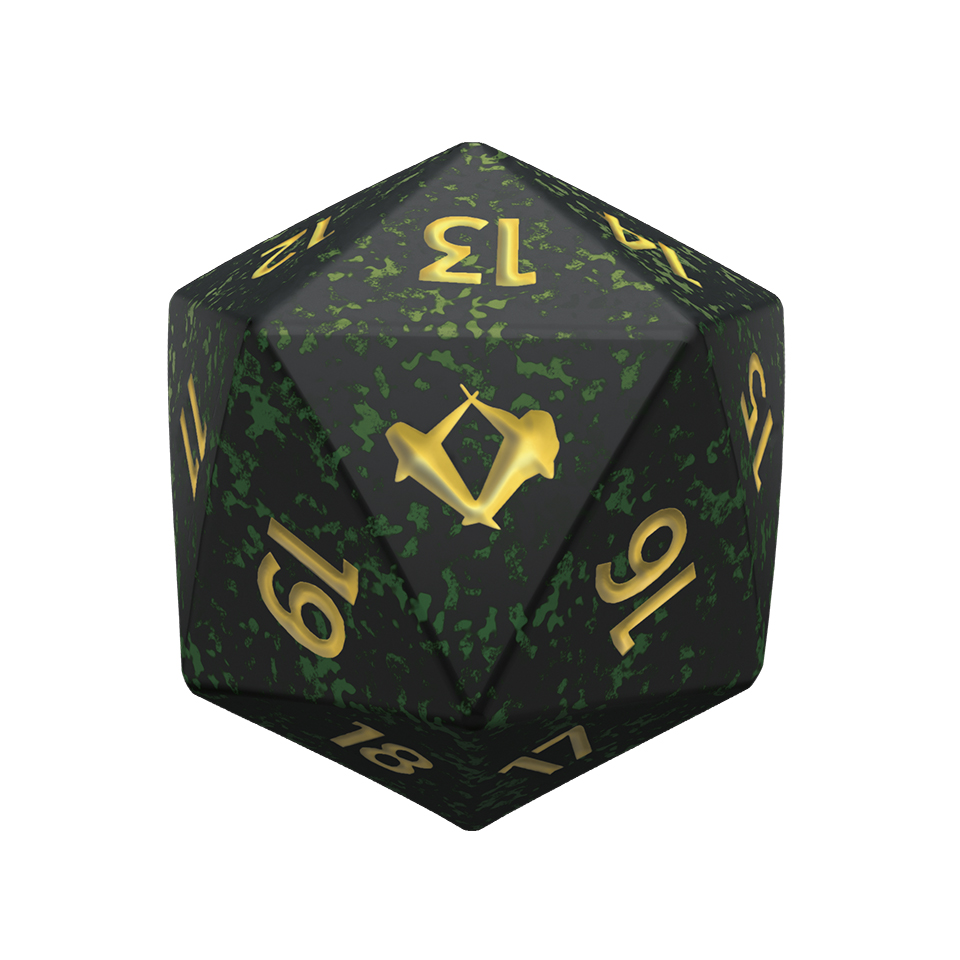 Tarkir: Dragonstorm "Abzan" D20 Die Tarkir: Dragonstorm | Magic ...