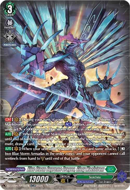 Blue Storm Supreme Dragon, Glory Maelstrom Generation Dragenesis ...