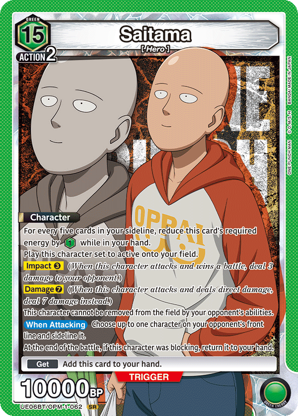 Saitama One Punch Man | Union Arena | CardTrader