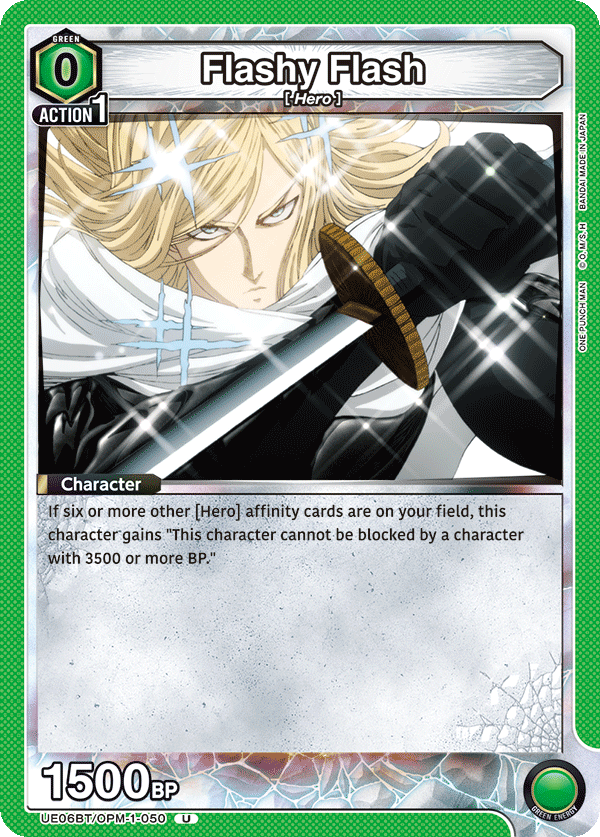 Flashy Flash One Punch Man | Union Arena | CardTrader