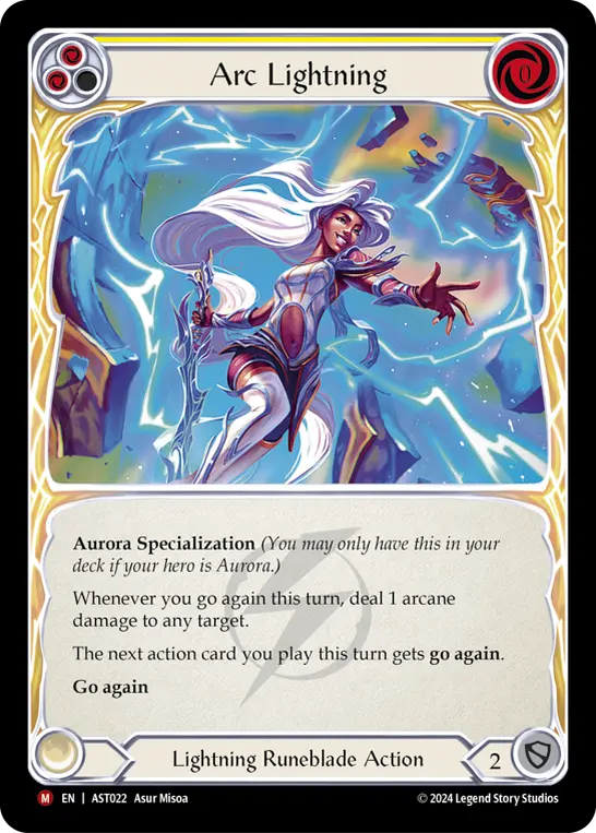 Arc Lightning Armory Deck: Aurora, Shooting Star | Flesh and Blood | CardTrader