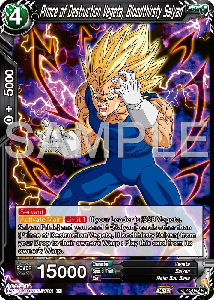Prince of Destruction Vegeta, Bloodthirsty Saiyan History of Z | Dragon ...