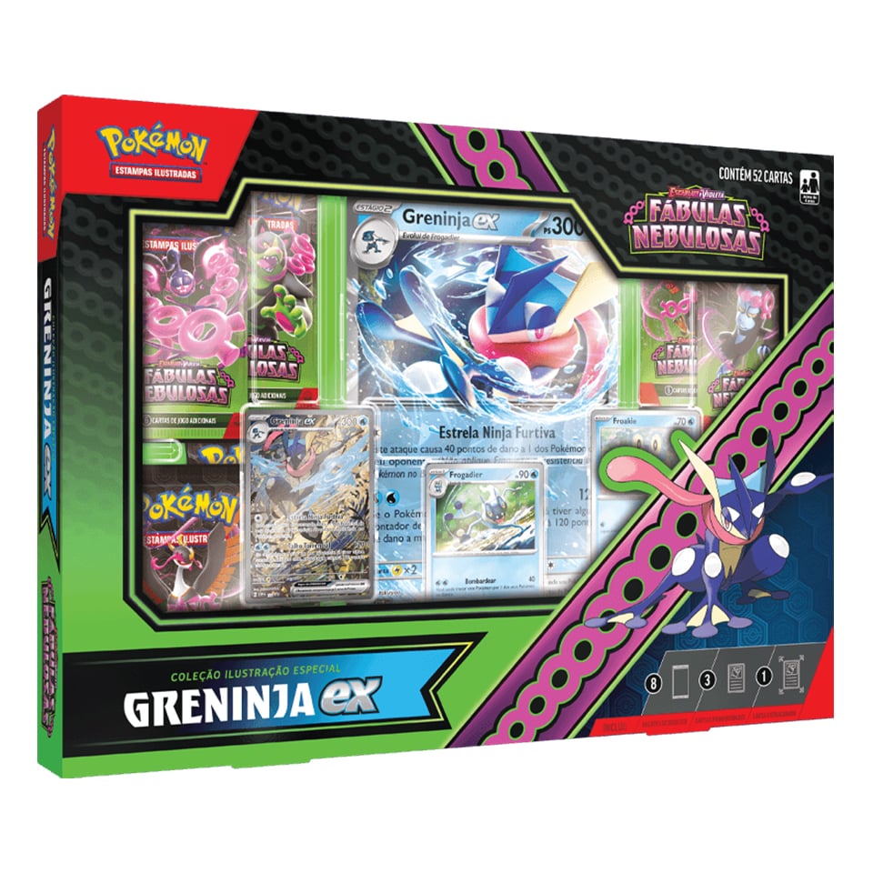 Shrouded Fable Greninja ex Special Illustration Collection Scarlet & Violet Products | Pokémon ...