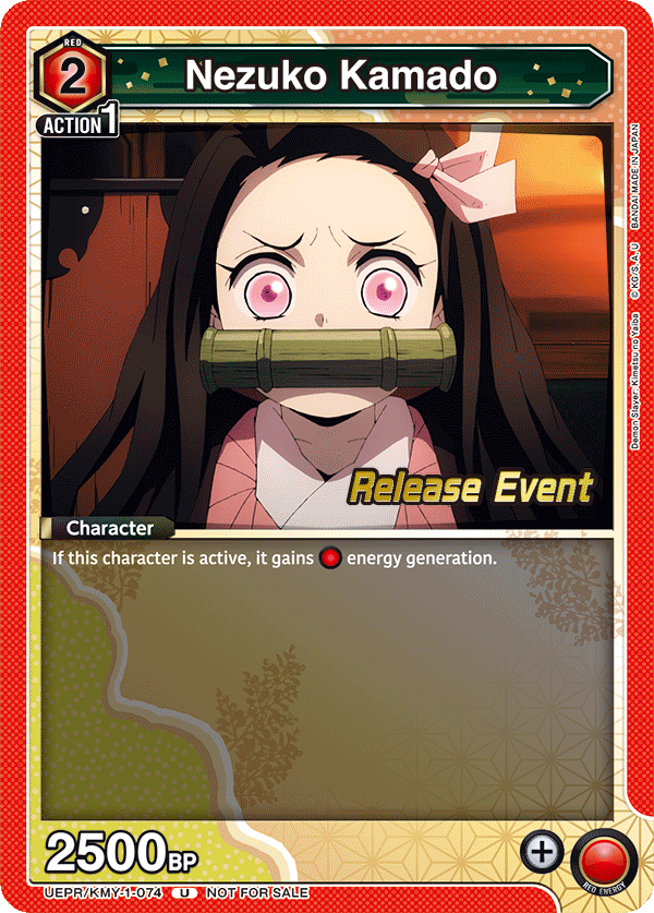 Nezuko Kamado Demon Slayer Release Event Promos | Union Arena | CardTrader