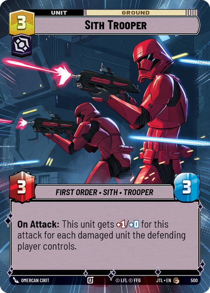 Soldado sith Jump to Lightspeed Variants | Star Wars | CardTrader