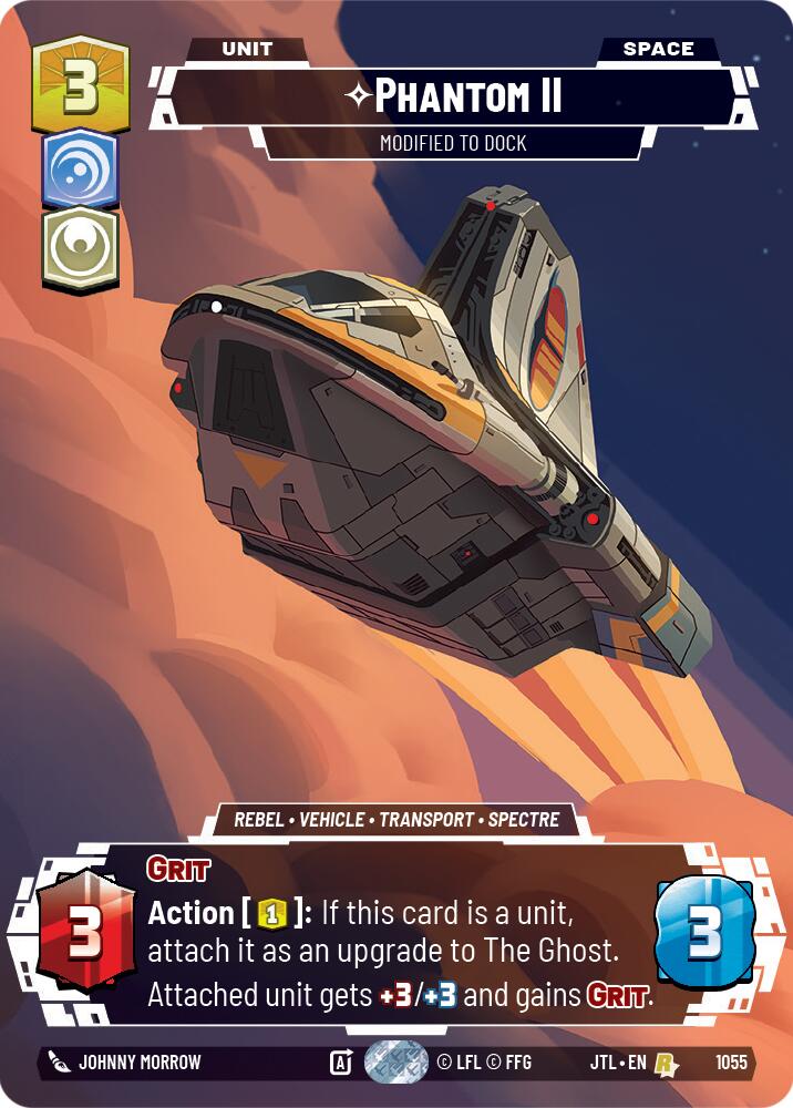 Phantom II - Modified to Dock Jump to Lightspeed Variants | Star Wars | CardTrader