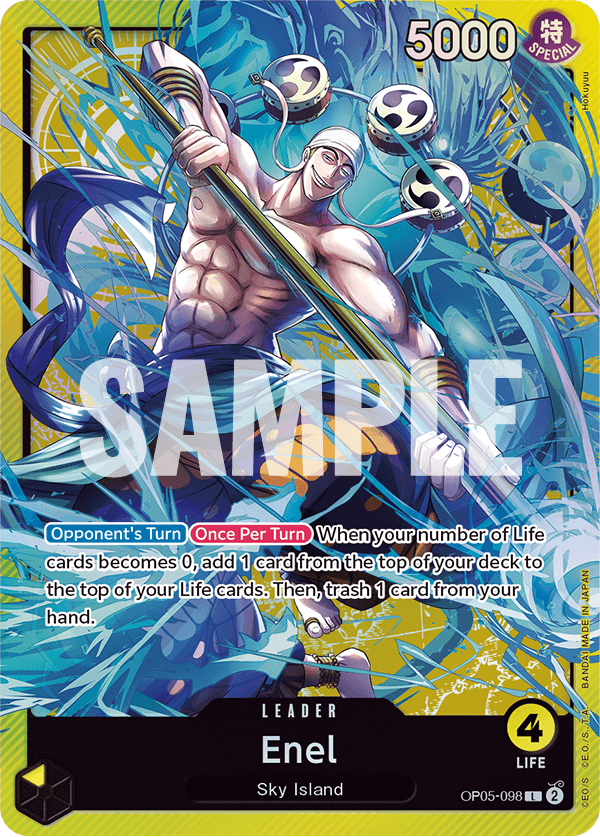 Enel Unnumbered Promos | One Piece | CardTrader