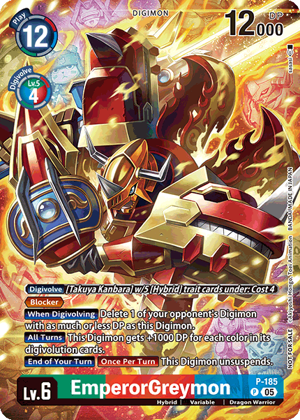 EmperorGreymon Promo | Digimon | CardTrader