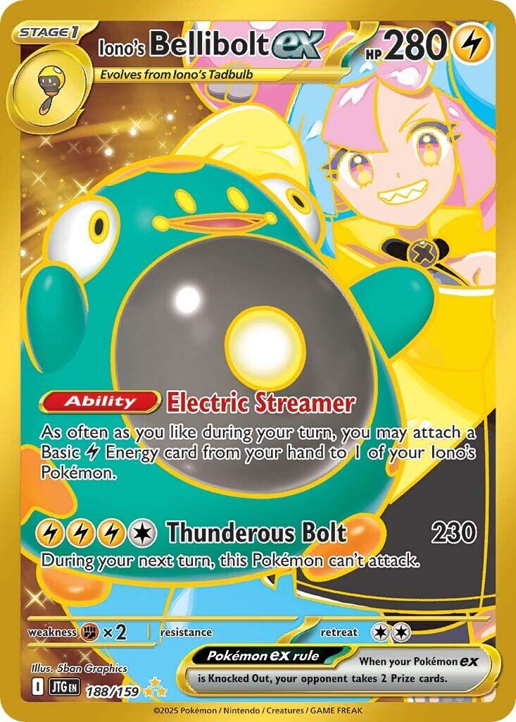 Iono's Bellibolt ex Journey Together | Pokémon | CardTrader