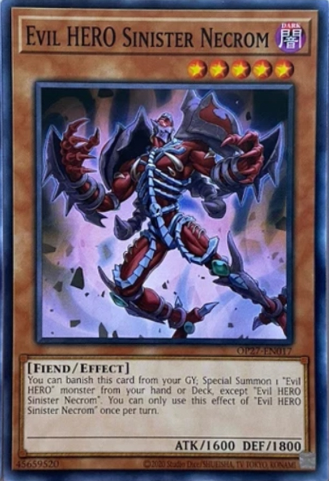 Evil HERO Sinister Necrom OTS Tournament Pack 27 | Yu-Gi-Oh! | CardTrader