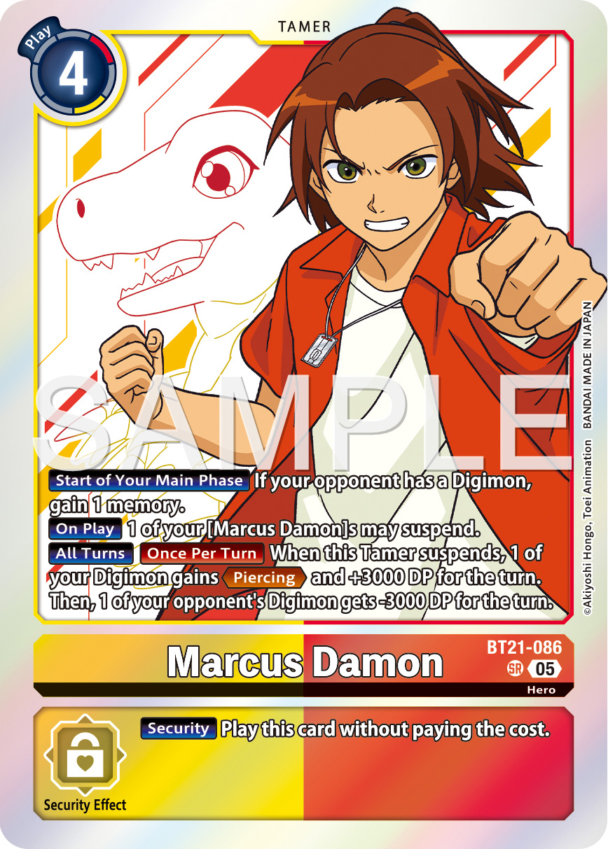 Marcus Damon BT-21: World Convergence | Digimon | CardTrader