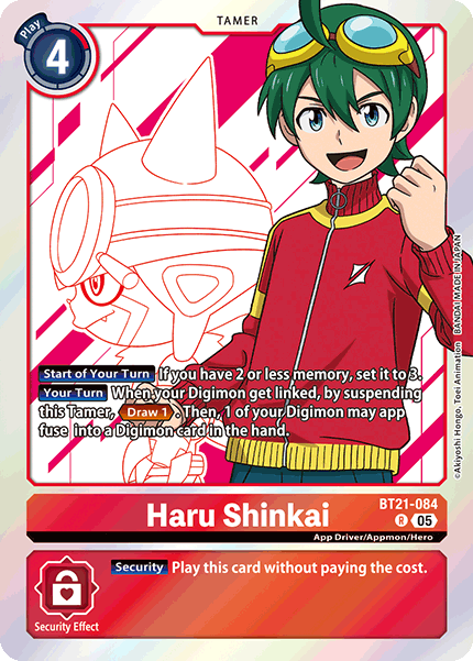 Haru Shinkai BT-21: World Convergence | Digimon | CardTrader