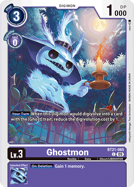 Ghostmon BT-21: World Convergence | Digimon | CardTrader