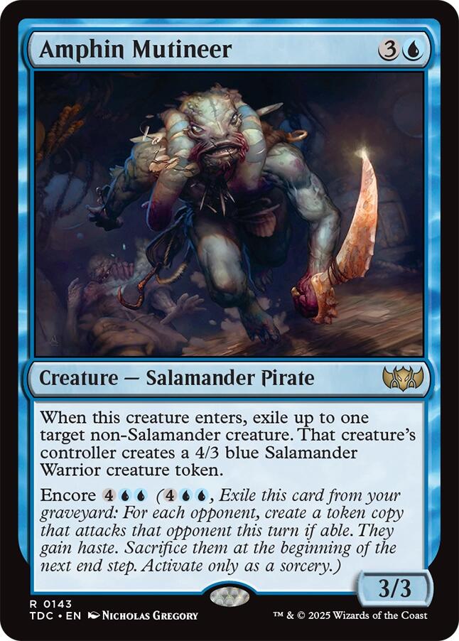 Amphin Mutineer Commander: Tarkir Dragonstorm | Magic | CardTrader