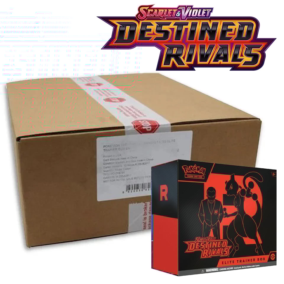 Destined Rivals | 10 Elite Trainer Box Case Destined Rivals | Pokémon ...