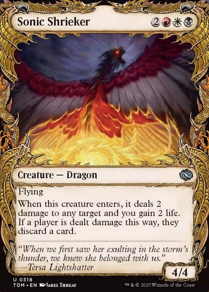 Sonic Shrieker Tarkir: Dragonstorm Collectors | Magic | CardTrader