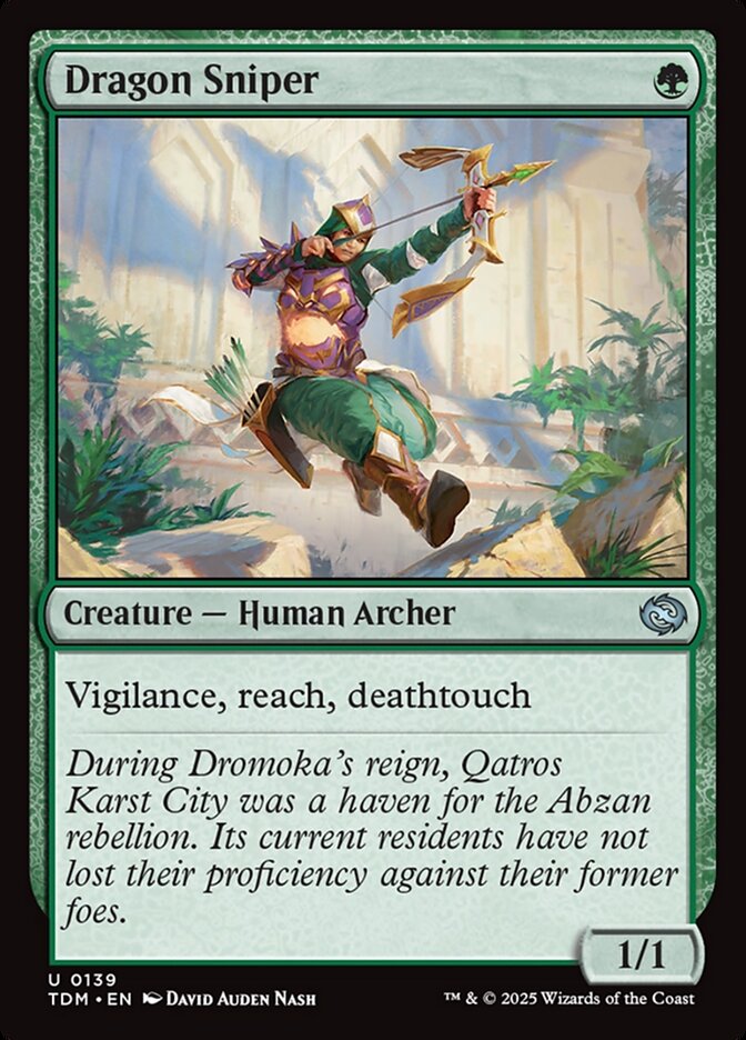 Dragon Sniper Tarkir: Dragonstorm | Magic | CardTrader