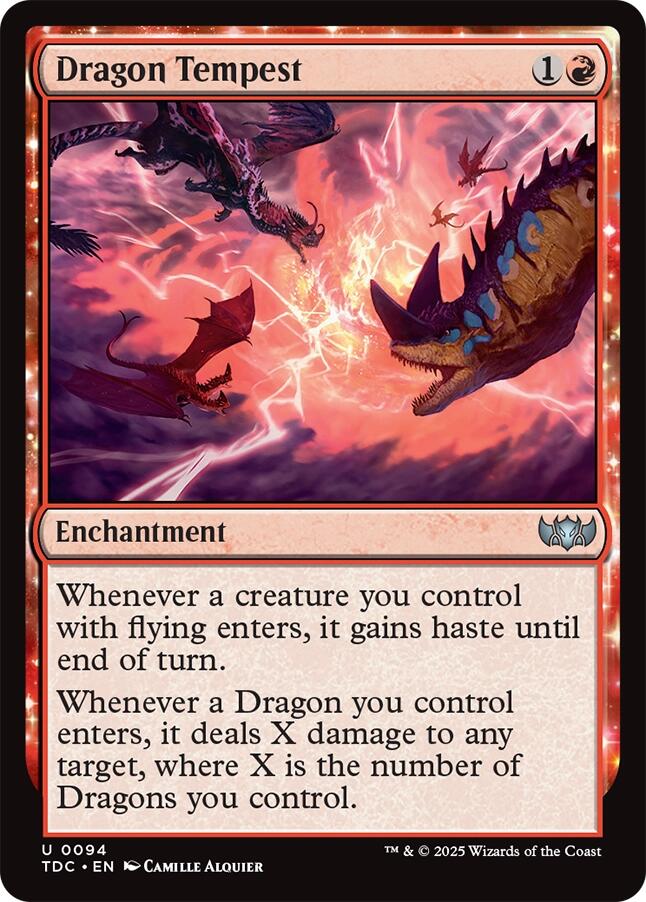 Dragon Tempest Commander: Tarkir Dragonstorm | Magic | CardTrader