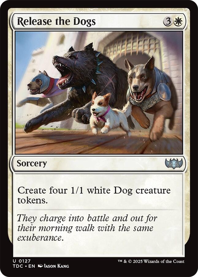 Release the Dogs Commander: Tarkir Dragonstorm | Magic | CardTrader