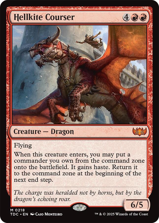 Hellkite Courser Commander: Tarkir Dragonstorm | Magic | CardTrader