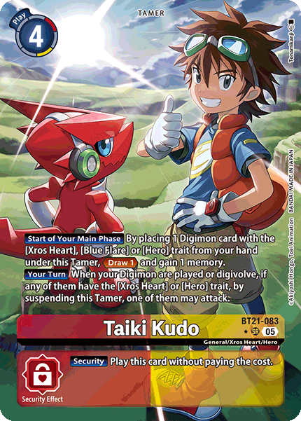 Taiki Kudo BT-21: World Convergence | Digimon | CardTrader