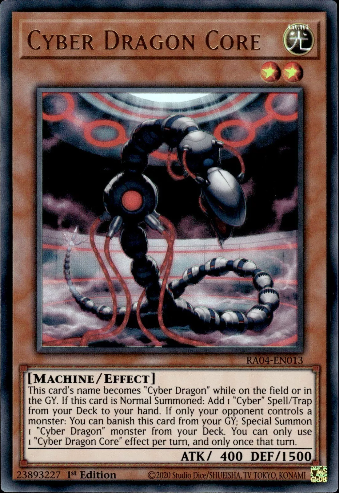 Cyber Dragon Core Quarter Century Stampede | Yu-Gi-Oh! | CardTrader