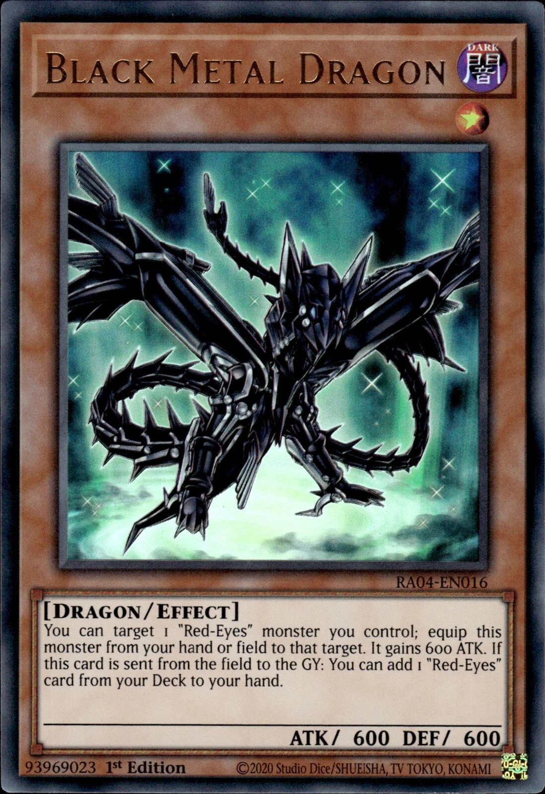 Dragón de Metal Negro Quarter Century Stampede | Yu-Gi-Oh! | CardTrader