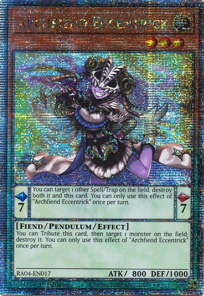Archfiend Eccentrick Quarter Century Stampede | Yu-Gi-Oh! | CardTrader