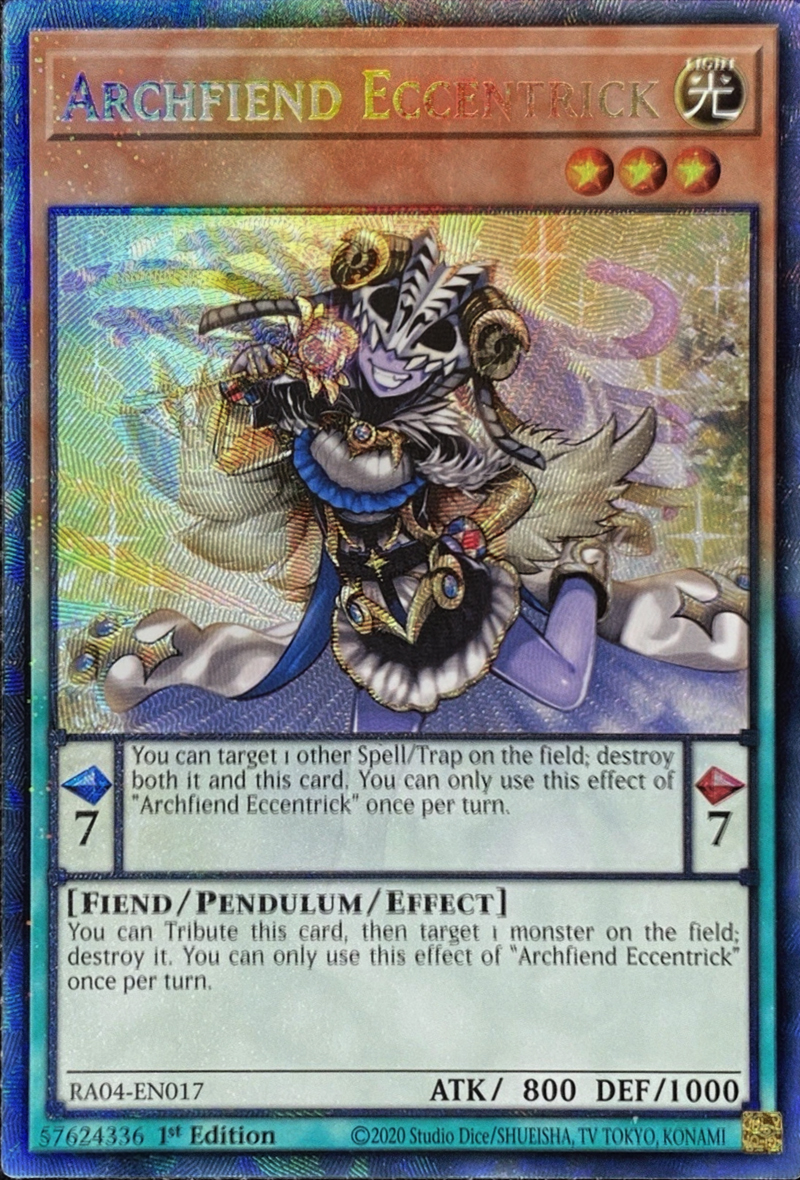 Archidemonio Excéntruca Quarter Century Stampede | Yu-Gi-Oh! | CardTrader