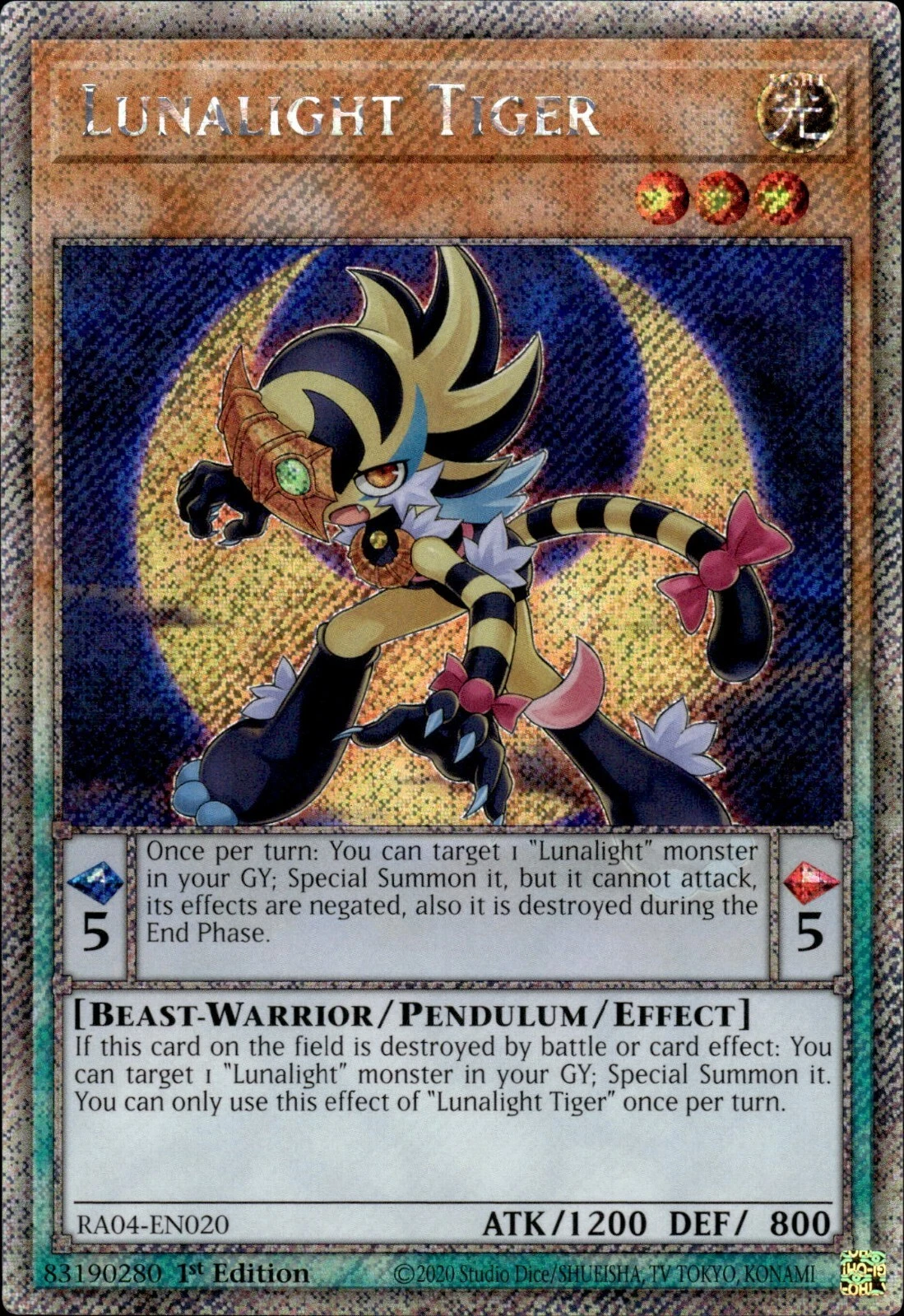 Tigre della Lucelunare Quarter Century Stampede | Yu-Gi-Oh! | CardTrader
