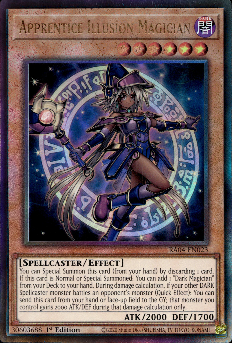 Apprentice Illusion Magician Quarter Century Stampede | Yu-Gi-Oh ...