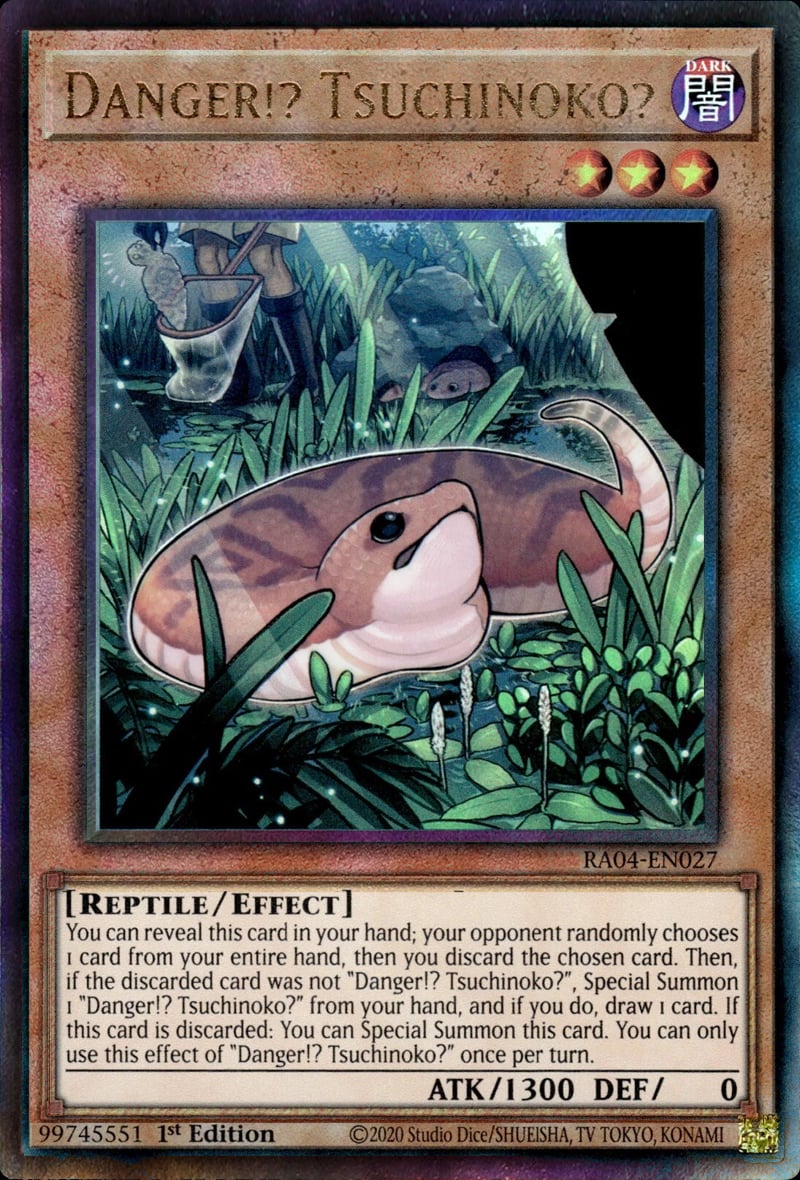 Danger!? Tsuchinoko? Quarter Century Stampede | Yu-Gi-Oh! | CardTrader