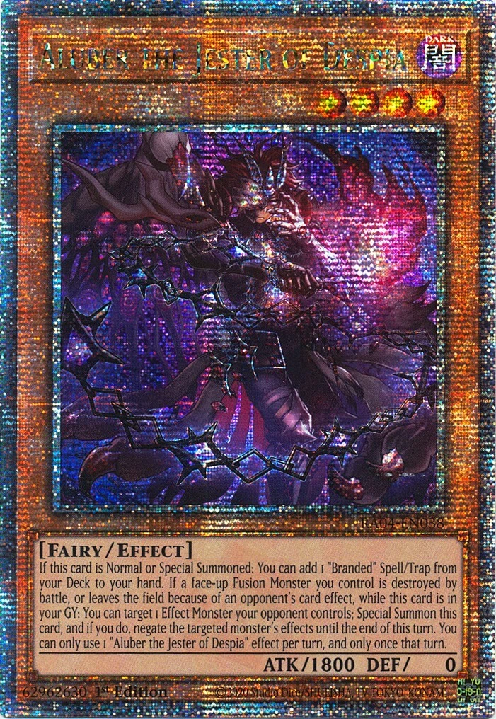 Aluber the Jester of Despia Quarter Century Stampede | Yu-Gi-Oh ...