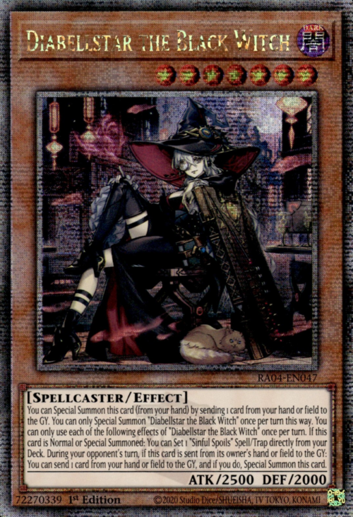 Diabellstar the Black Witch Quarter Century Stampede | Yu-Gi-Oh! | CardTrader