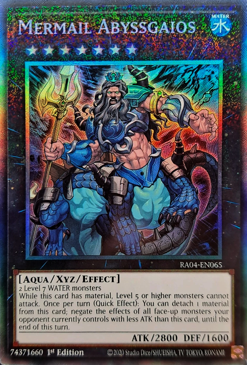 Mermail Abyssgaios Quarter Century Stampede | Yu-Gi-Oh! | CardTrader