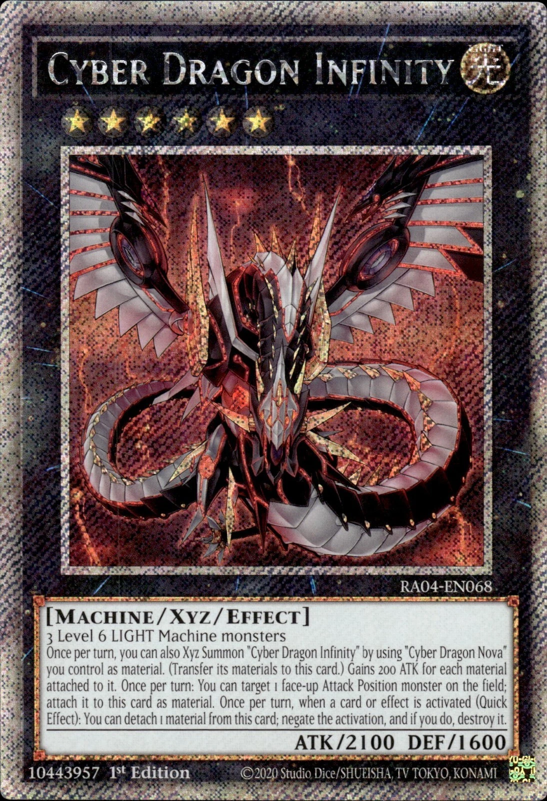 Cyber Dragon Infinity Quarter Century Stampede | Yu-Gi-Oh! | CardTrader