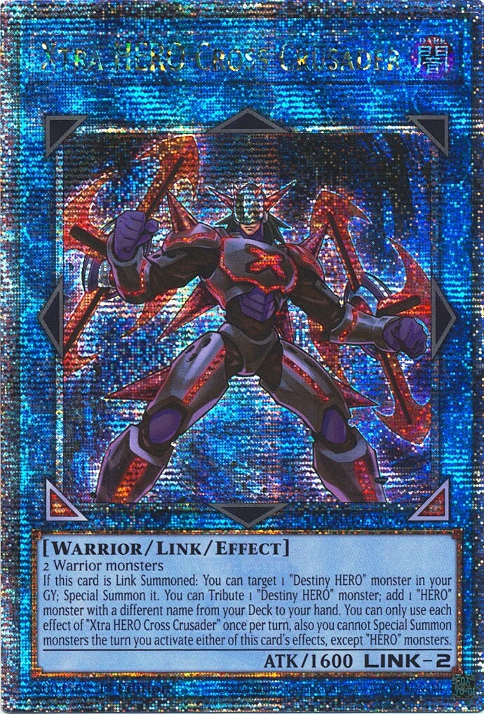 Xtra HERO Cross Crusader Quarter Century Stampede | Yu-Gi-Oh! | CardTrader