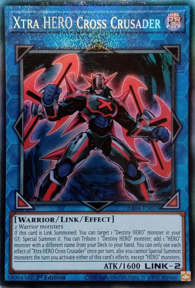 Xtra HERO Cross Crusader Quarter Century Stampede | Yu-Gi-Oh! | CardTrader