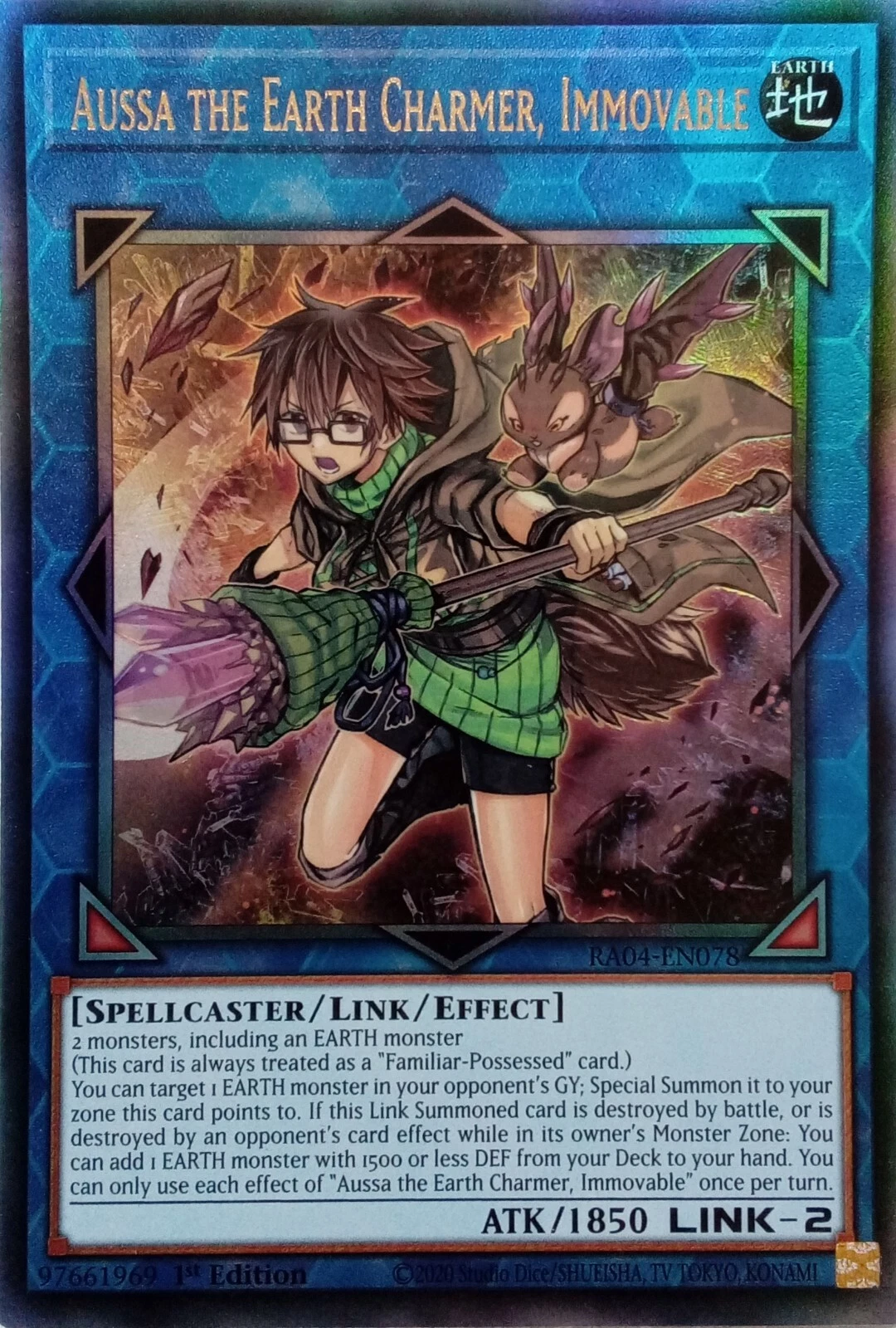 Aussa the Earth Charmer, Immovable Quarter Century Stampede | Yu-Gi-Oh! | CardTrader