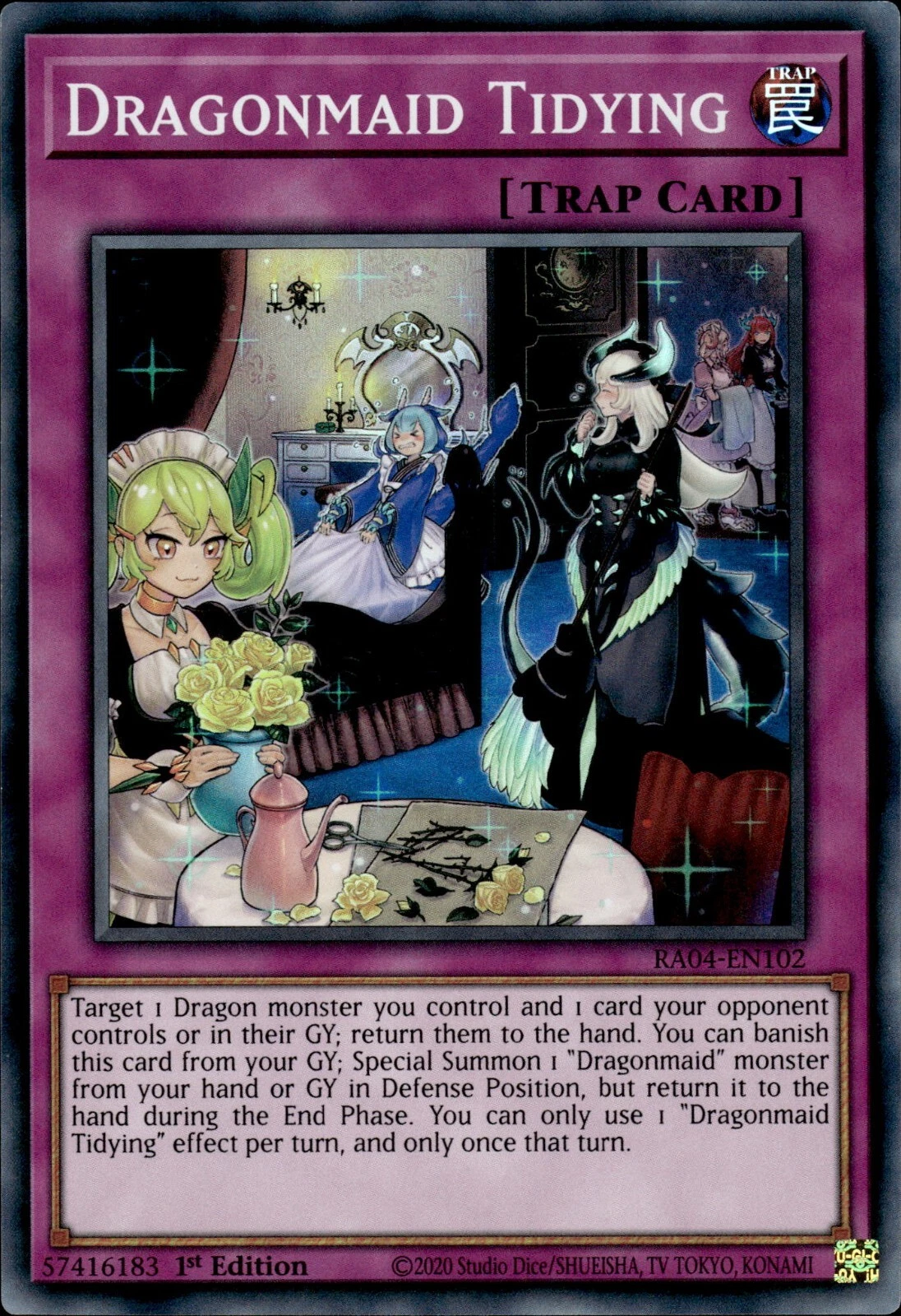 Dragonmaid Tidying Quarter Century Stampede | Yu-Gi-Oh! | CardTrader