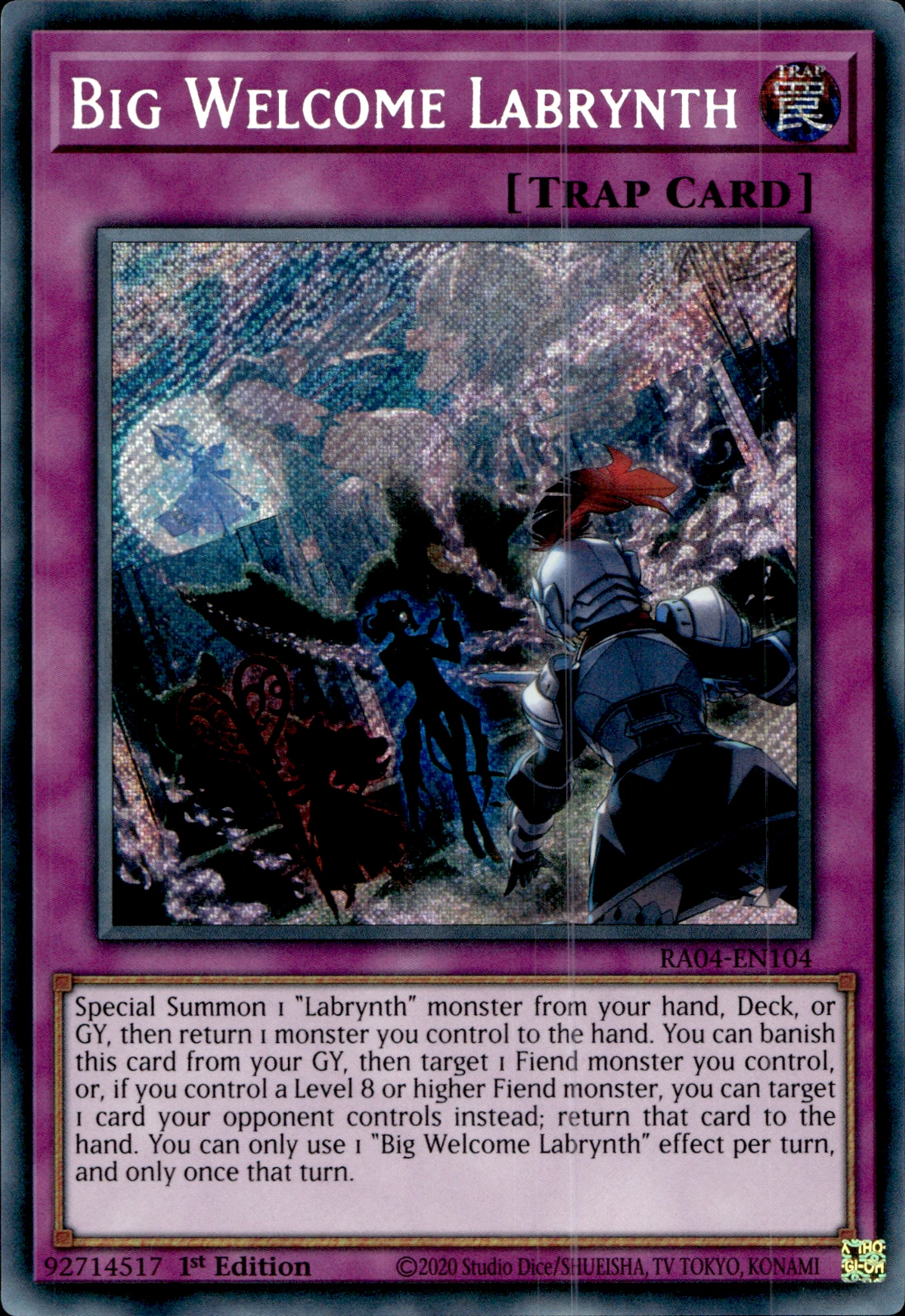 Big Welcome Labrynth Quarter Century Stampede | Yu-Gi-Oh! | CardTrader