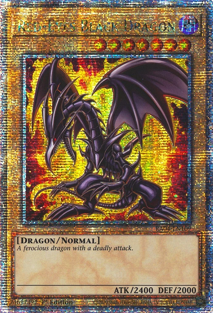 Dragón Negro de Ojos Rojos Quarter Century Stampede | Yu-Gi-Oh! | CardTrader
