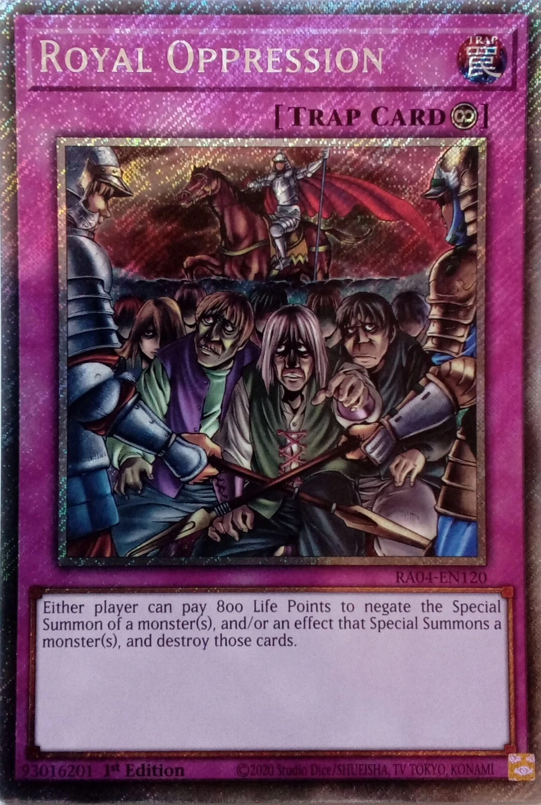 Royal Oppression Quarter Century Stampede | Yu-Gi-Oh! | CardTrader