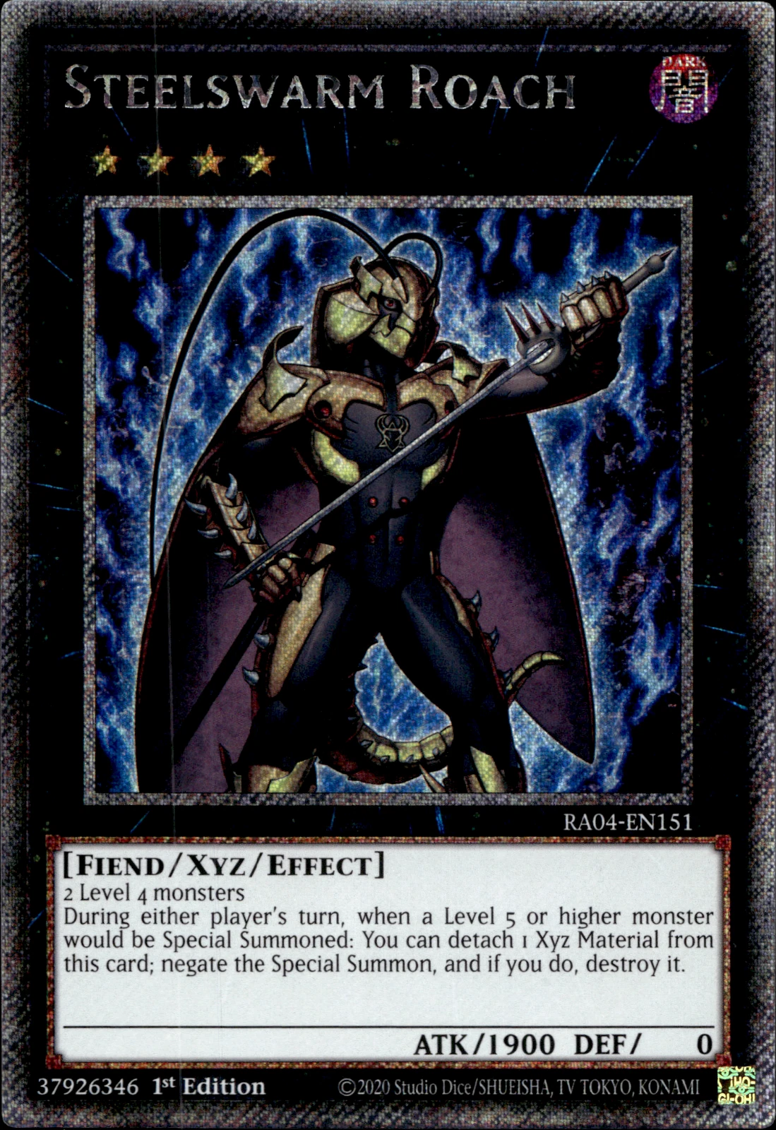 Steelswarm Roach Quarter Century Stampede | Yu-Gi-Oh! | CardTrader