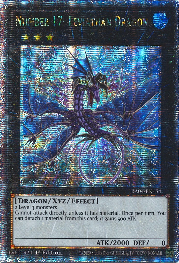 Number 17: Leviathan Dragon Quarter Century Stampede | Yu-Gi-Oh ...
