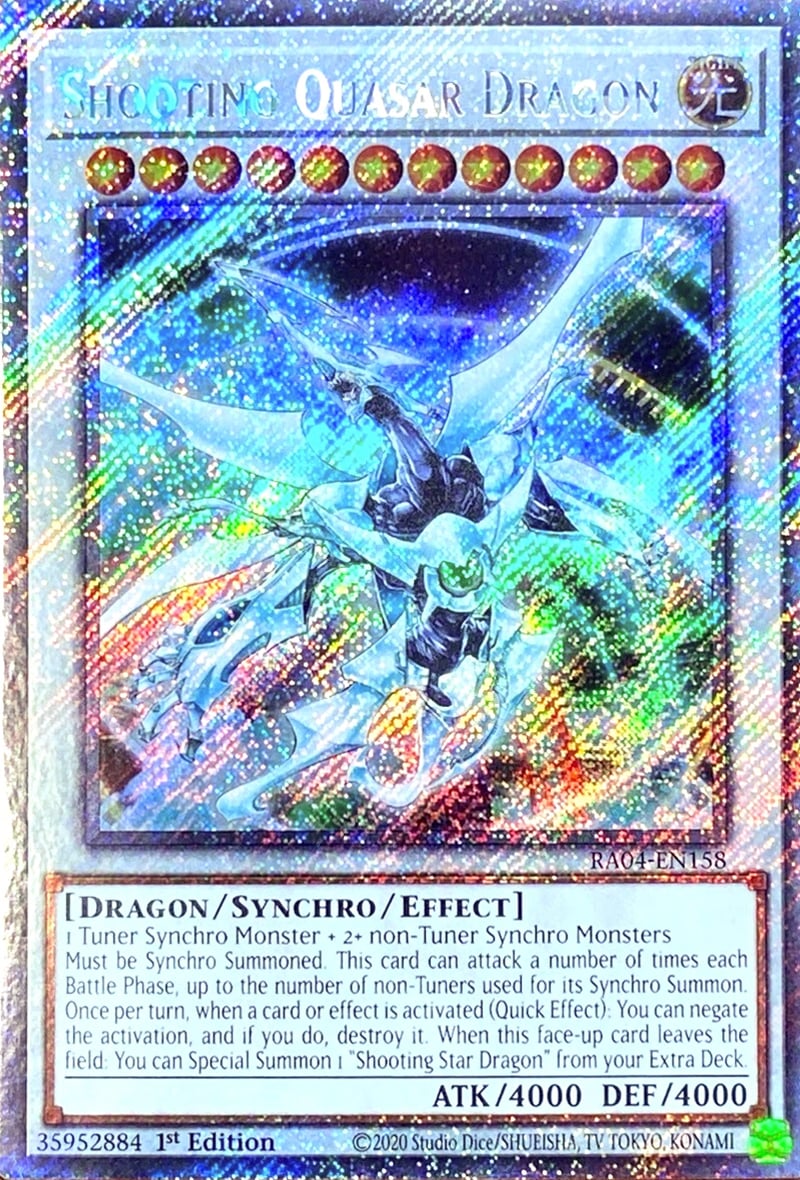 Drago Quasar Cadente Quarter Century Stampede | Yu-Gi-Oh! | CardTrader