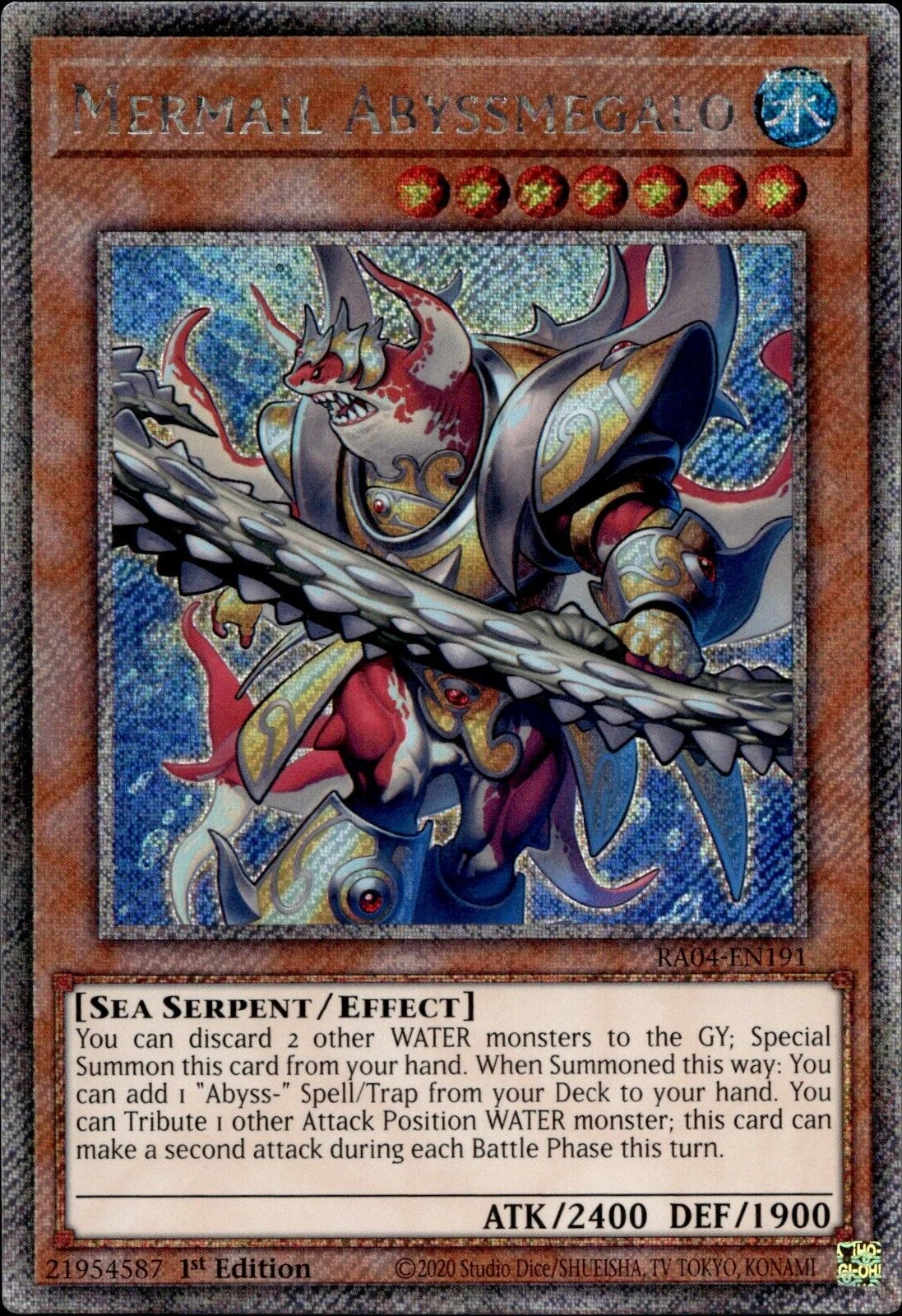 Mermail Abyssmegalo Quarter Century Stampede | Yu-Gi-Oh! | CardTrader