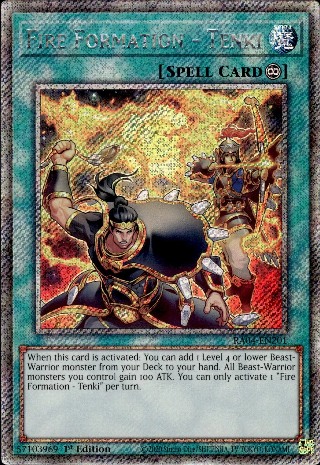 Fire Formation - Tenki Quarter Century Stampede | Yu-Gi-Oh! | CardTrader